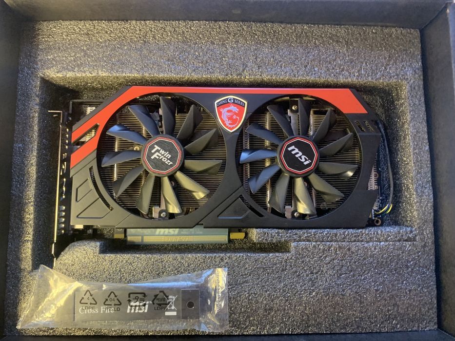 Продам Видеокарту MSI Radeon R9 280X Gaming 3Gb GDDR5 в идеальном сост ...