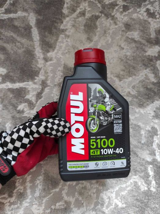 Оригінальні моторні мастила Motul 5100 10W-40 та 5000 10W-40 ЕНДУРО ...
