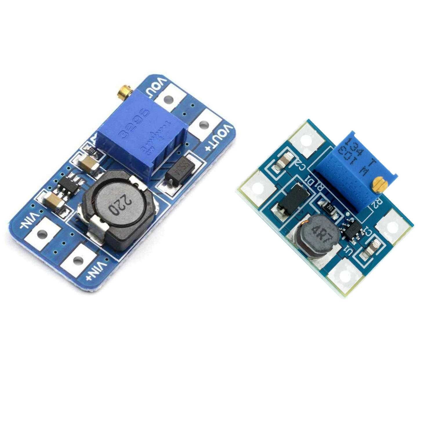 Moduł przetwornicy podwyższającej napięcie DC-DC Step Up 2A Arduino ... Moduł przetwornicy podwyższającej napięcie DC-DC Step Up 2A Arduino ...