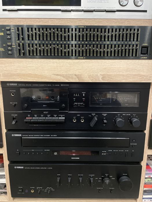 Yamaha TC-520b; CT-V2; Q2031B super zestaw. Okazja Bobowicko • OLX.pl