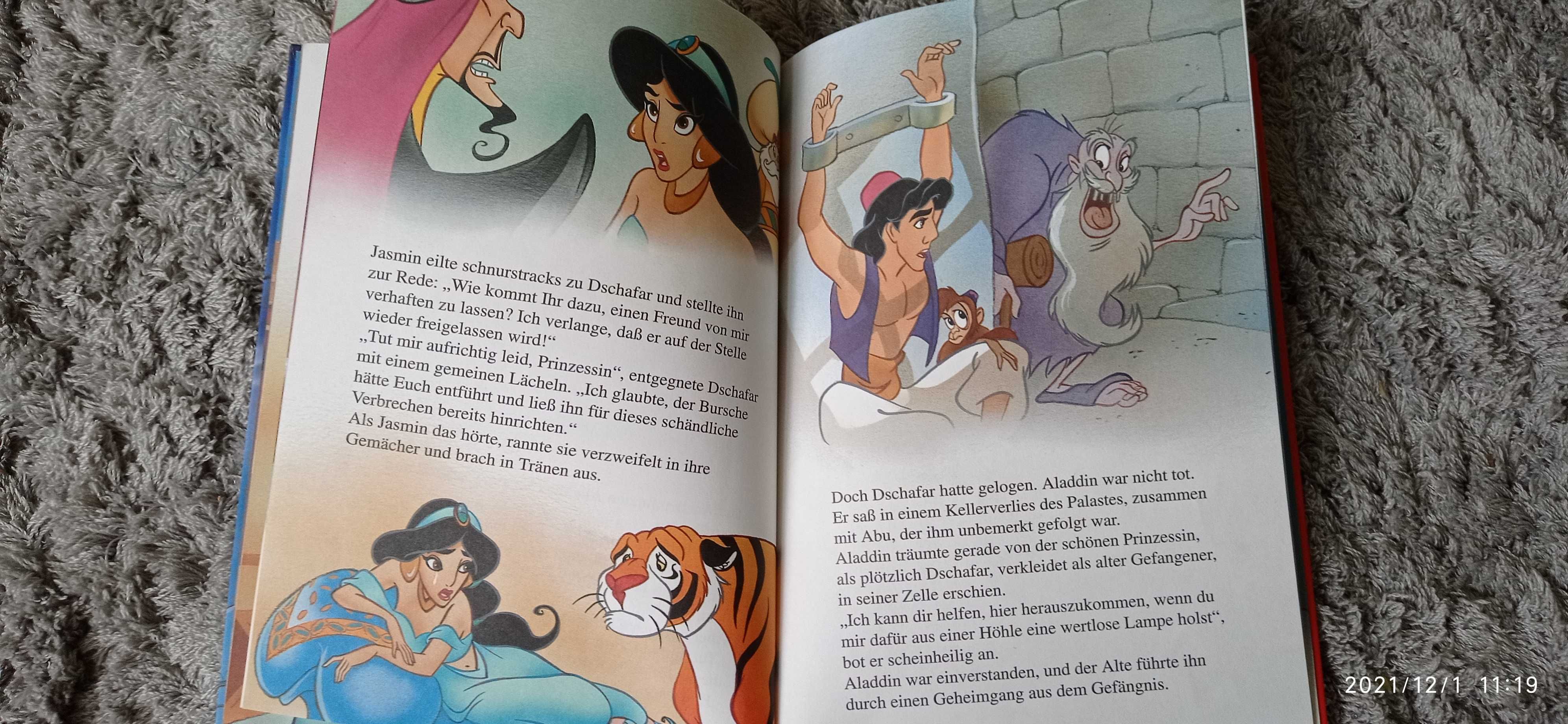 Книга німецькою мовою, книга дитяча Дісней Aladdin Аладдін.: 200 грн ...