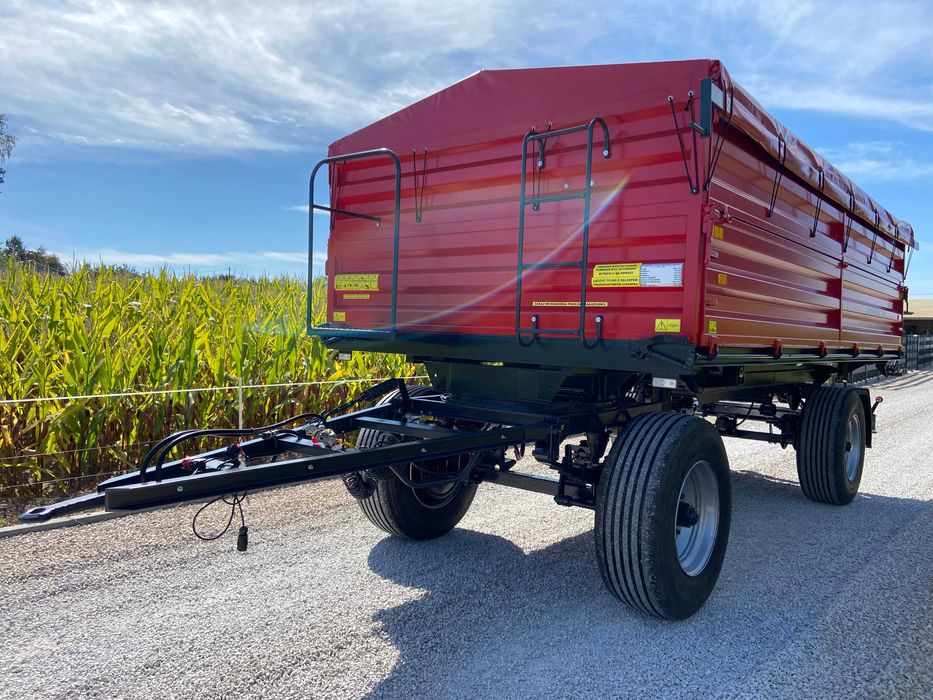 Przyczepa Rolnicza HL HW 3 Stronny Wywrot 6011 Ładowność 10 ton 8011 Koluszki • OLX.pl