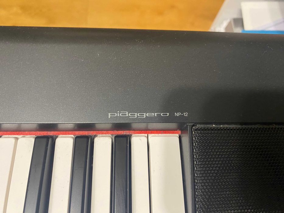 Pianino Yamaha Piaggero NP-12 w zestawie z pedałem i statywem Warszawa ...