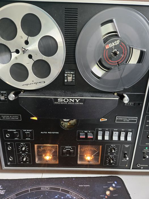 Magnetofon szpulowy sony TC-730 sprawny autorewerse zamiana ! Kraków ...