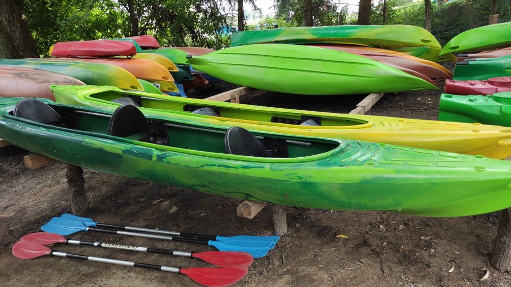 Kajak Family 3 osobowy/różne kolory Ukta • OLX.pl