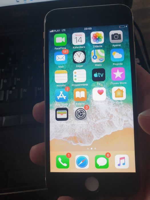 Iphone 6 32 GB nowa Bateria Uszkodzona Taśma od TouchID Bytom • OLX.pl