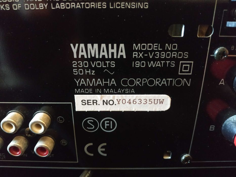 Amplituner Yamaha rx-v390 RDS Rosnówko • OLX.pl