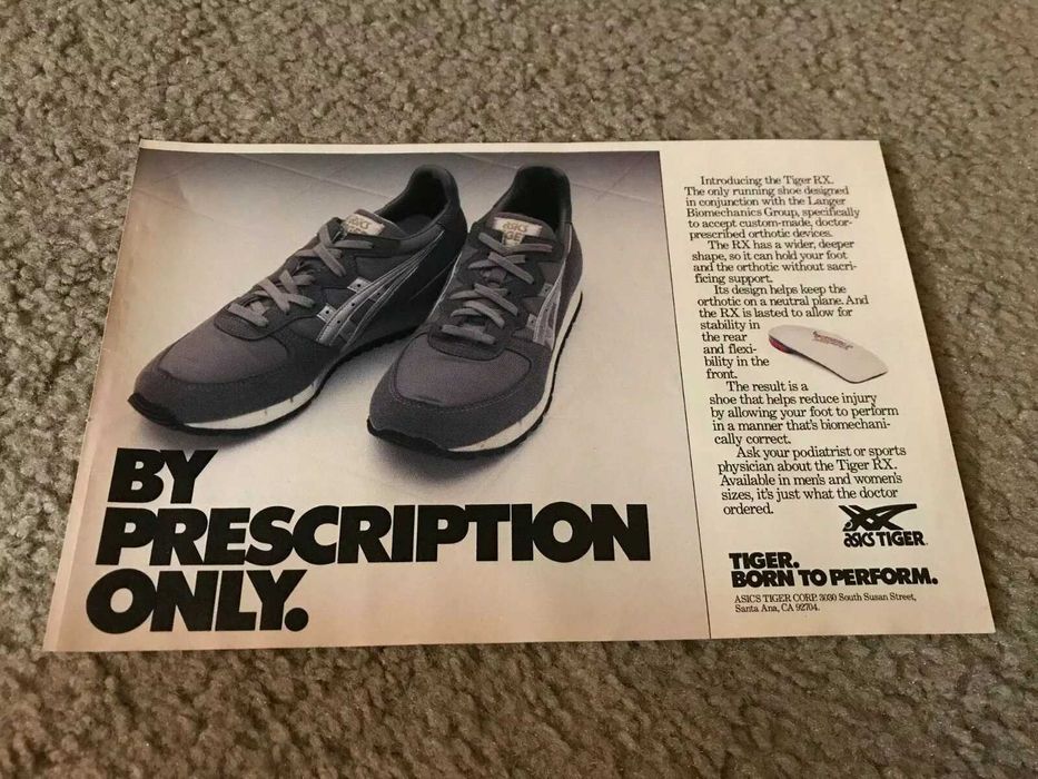 1984 Asics Tiger RX Made in Japan cp island dior vintage nike acg: 3 ...