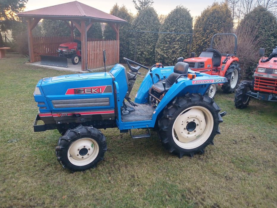Traktor Iseki TA 207 4x4 Rewers Wspomaganie Orginal Brutto FVAT Kubota Dębica • OLX.pl