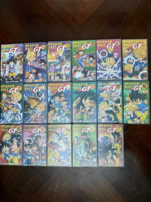 Colecção VHS - Dragon Ball GT Nogueira, Fraião E Lamaçães • OLX Portugal