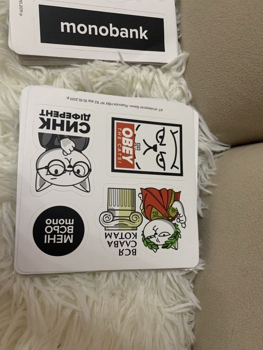 Стікери монобанк більше 100 листів. Monobank: 800 грн. - Канцтовари / витратні матеріали Вінниця ...