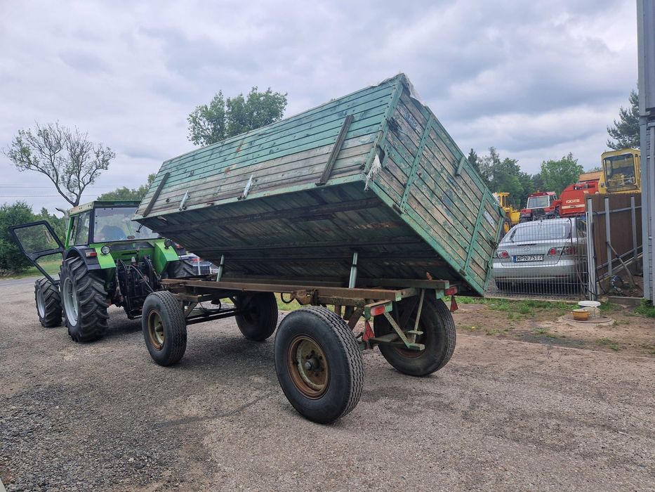 Przyczepa 2 osiowa wywrotka 8 ton Bolęcin • OLX.pl