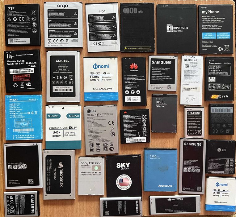 Оригинальные аккумуляторы,батареи,акб Tecno,Infinix?Xiaomi,Samsung: 150 ...