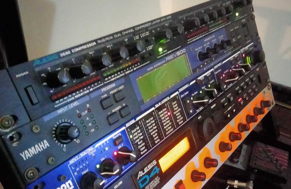 Yamaha REV500 Processador de efeitos Reverb rack Santa Marinha E São ...