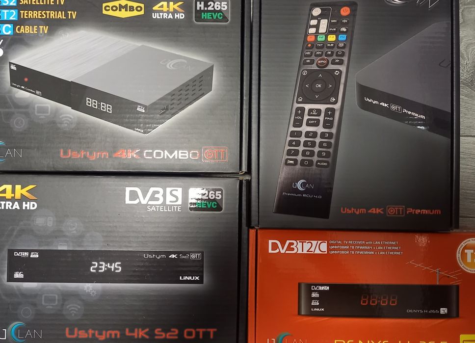 Ustym 4K OTT Premium с настройкой: 2 600 грн. - Аксесуари для ТВ/Відеотехніки Харків на Olx