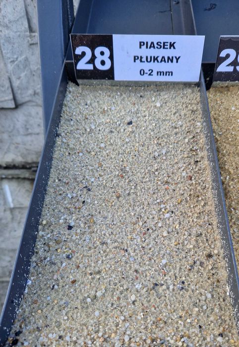 Piasek płukany 0-2mm z ATESTEM PZH do piaskownic Śląsk Ruda Śląska • OLX.pl