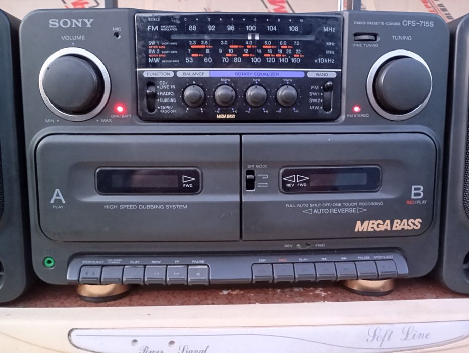 Магнитофон SONY CFS-715S. Малайзия.Состояние нового.: 1 560 грн ...