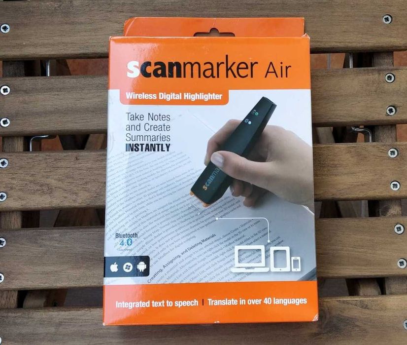 ScanMarker Air, ręczny skaner tekstu – PC - Bluetooth Android iOS ...