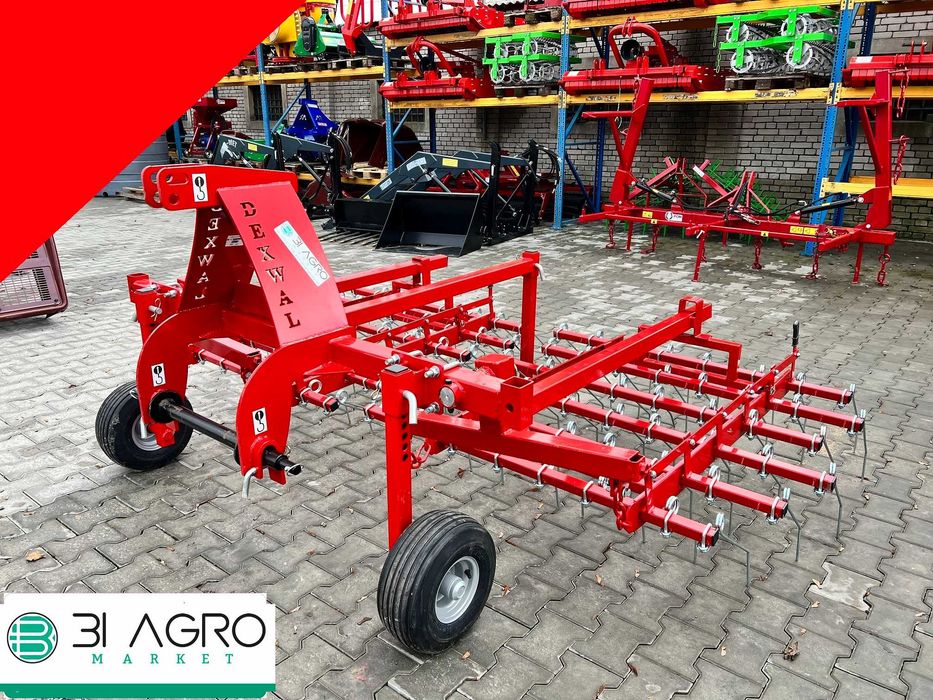 Brona palcowa Chwastownik 3m-4m brona polowa włóka Dexwal metaltechnik ...