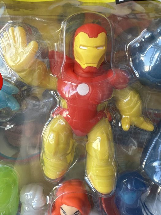 Goo Jit Zu Marvel Hero Mega 6 Pack Гу джи су марвел набір оригінал: 2 ...