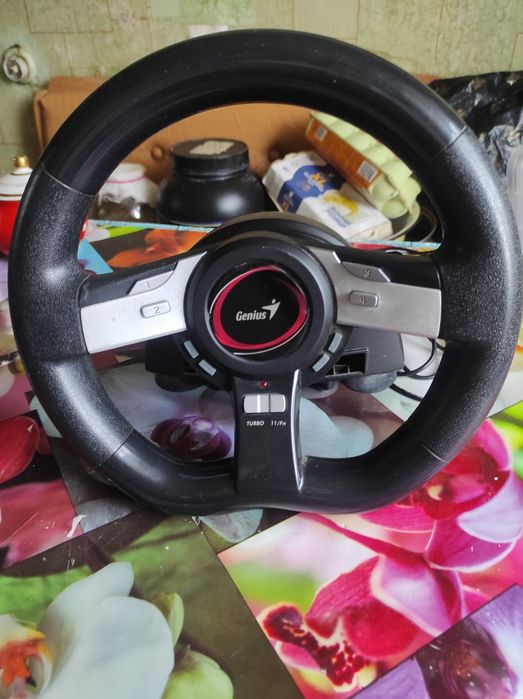 Игровой руль Genius: 299 грн. - Аксесуари Київ на Olx