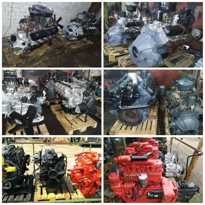 Мотор Газ 52 53 66 402 Газель Зил МТЗ Д240 Д245 ЯМЗ 236 238 Камаз: 30 000 грн. - Двигуни у зборі ...