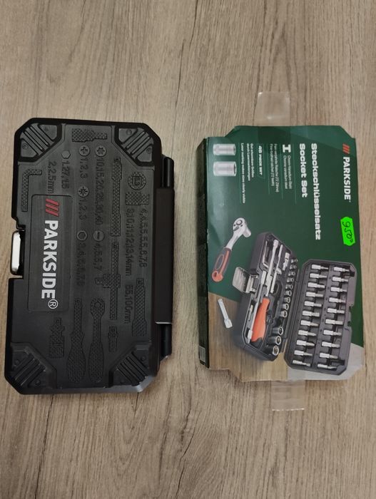 Набор бит и головок с трещоткой Germany Parkside 46 предметов: 950 грн ...