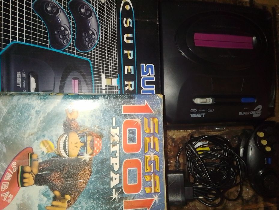 Приставка Sega MD 2 и книга 1001 игра: 1 750 грн. - Приставки Шостка на Olx