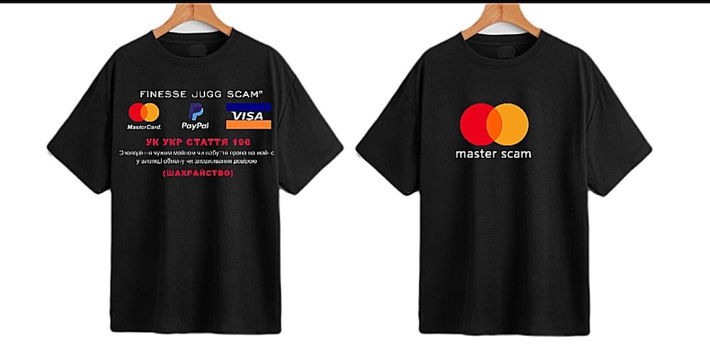 Футболка Master Scam: 489 грн. - Футболки Київ на Olx