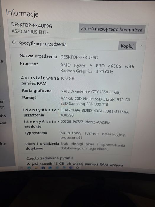 Komputer stacjonarny +monitor Wrocław Stabłowice • OLX.pl