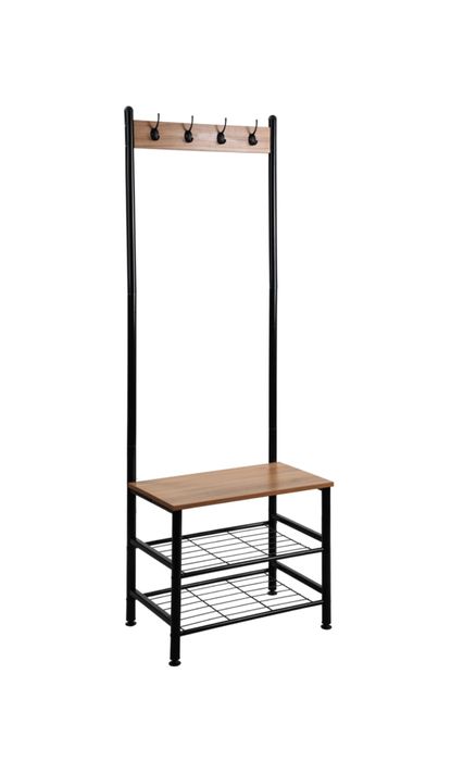 Cabide bengaleiro de entrada com sapateira 2 niveis Batalha • OLX.pt