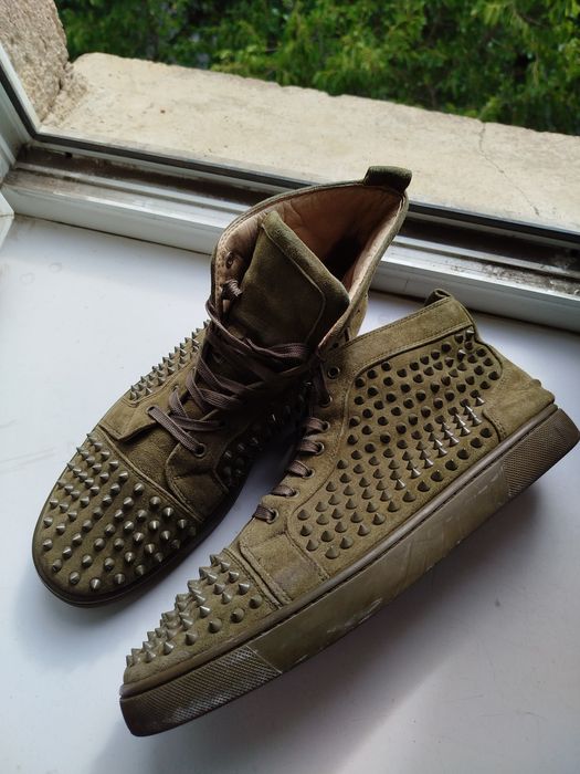 Оригінальні Christian Louboutin Red Bottom High Tops 45 p: 4 000 грн ...