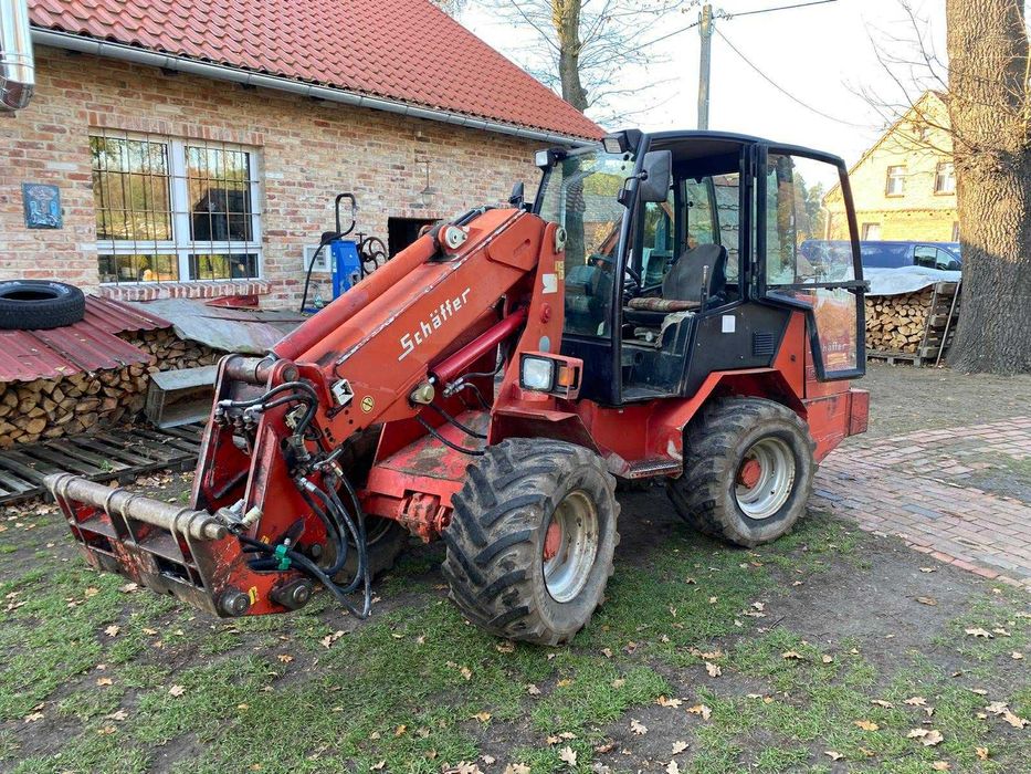 Ładowarka przegubowa teleskopowa łamana Schaffer 550 TS Rawicz Osiedle ...