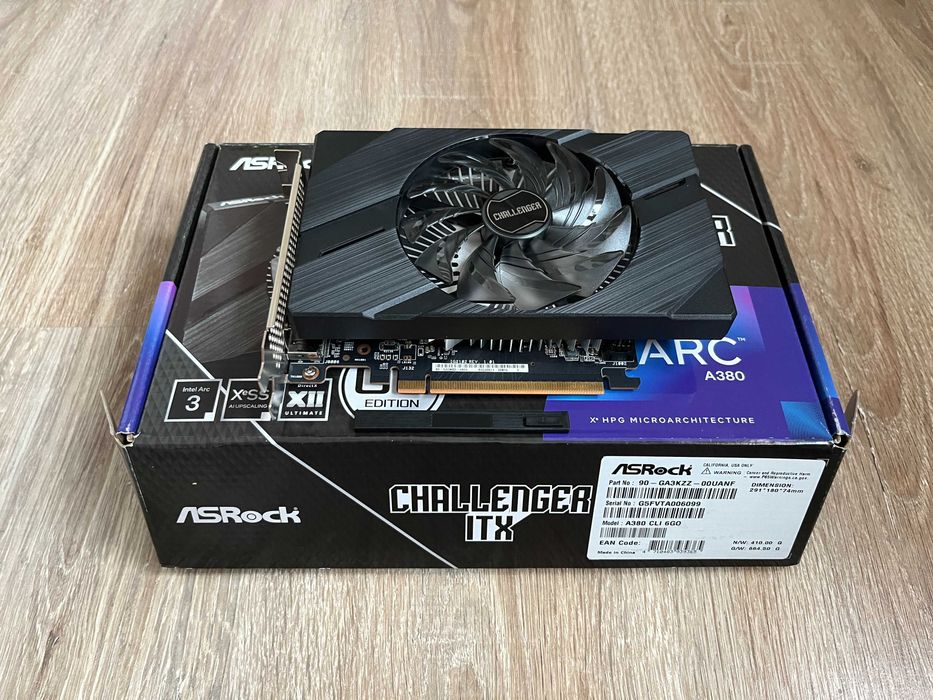 ASRock Intel Arc A380 Challenger ITX OC 6GB GDDR6 Chodzież • OLX.pl