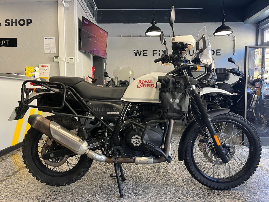 Royal Enfield Himalayan 411 Extras Pneus mistos Agualva E Mira-Sintra ...