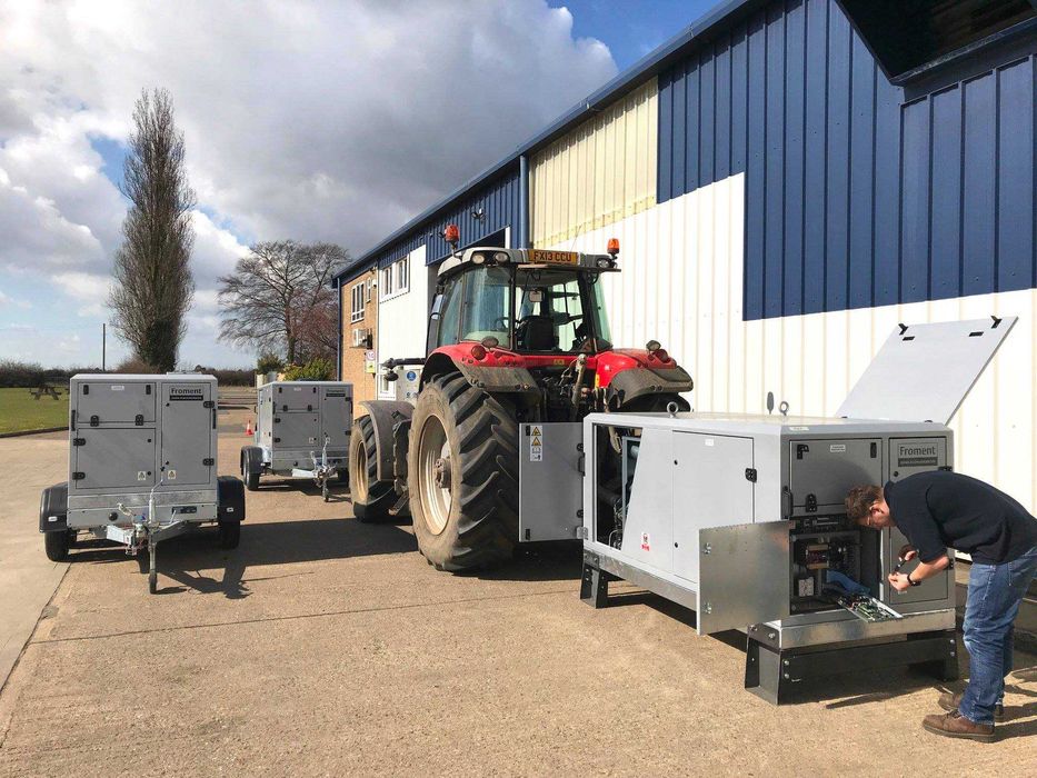 Hamownia do ciągników, hamownia wom Avtron Froment Sigma 515 Białystok ...