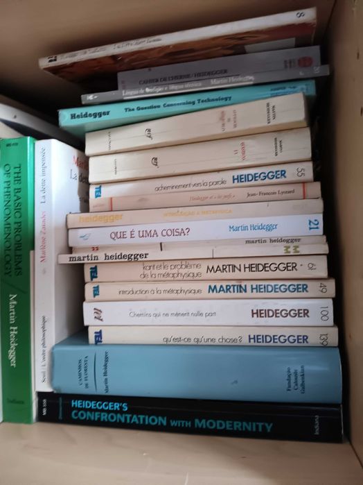 Heidegger Filosofia Vários Títulos Desde 5€ Campo De Ourique • OLX.pt