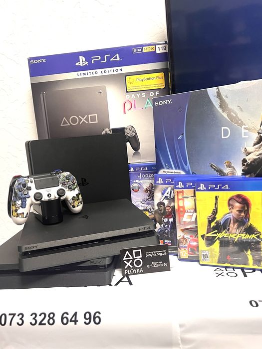 Магазин! Sony PlayStation 4 Slim+120ігор на аккаунт!: 6 500 грн ...