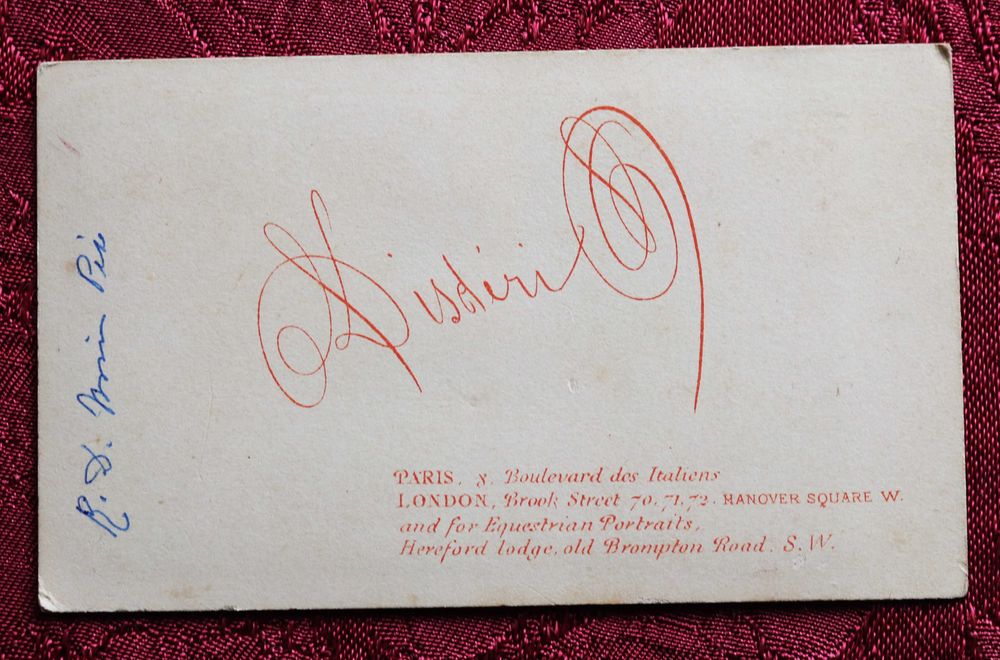 Rainha D. Maria Pia, CDV de Disdéri, em Paris Tomar (São João Baptista ...