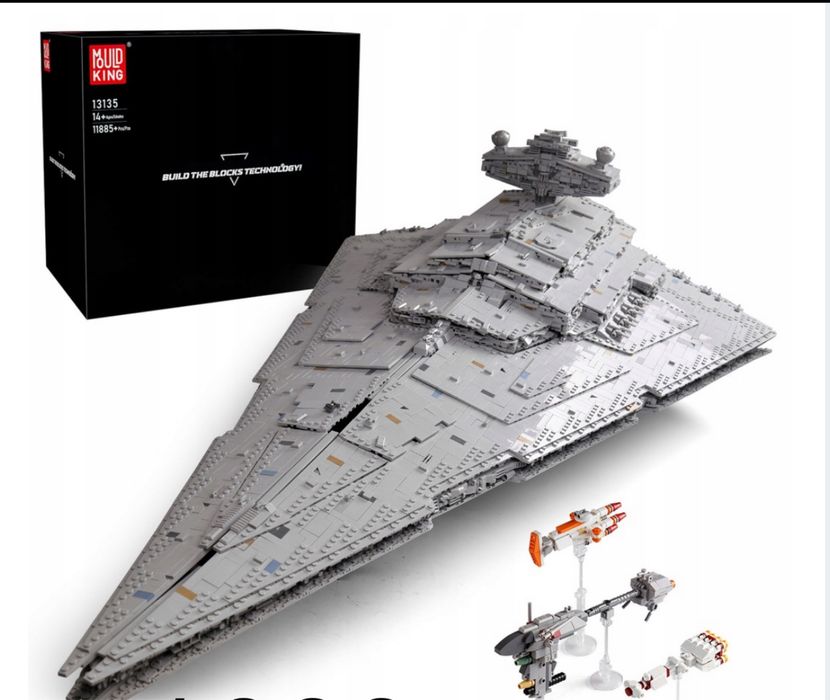 NOWE Klocki Mould King 13135 STAR WARS gwiezdny niszczyciel (nie lego ...