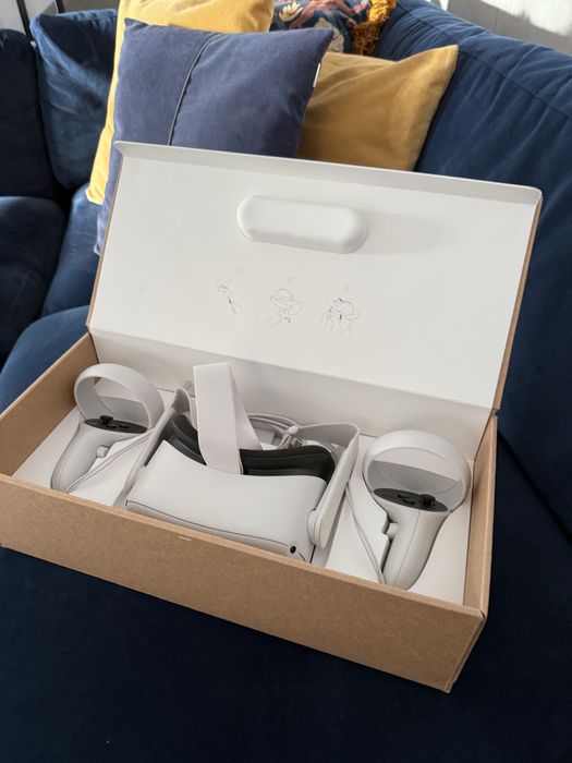 VR Oculus Quest 2 z 128 GB plus 3 gry Borkowo • OLX.pl