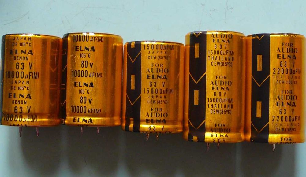 Конденсатор для Аудiотехнiки 10000 - 22000 мкФ 22x50-2шт: 450 грн ...