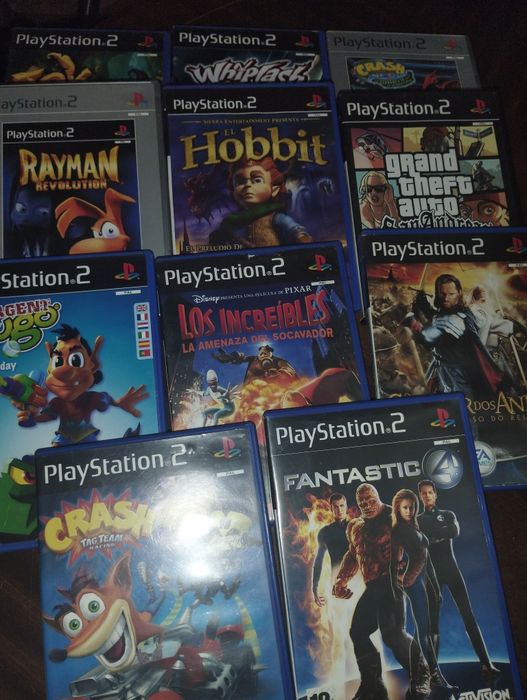 Capas originais jogos PlayStation 2 Campanhã • OLX.pt