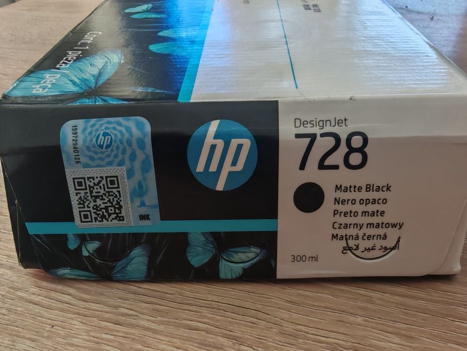 Tusz HP 728 black designJet 300 ml F9J68А oryginał Nadarzyn • OLX.pl