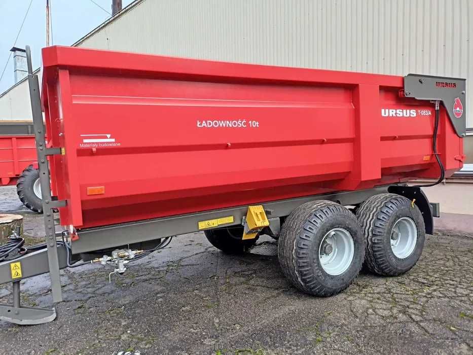 Przyczepa rolnicza URSUS T-083 Skorupowa Tandem 10T PRONAR Kwidzyn • OLX.pl