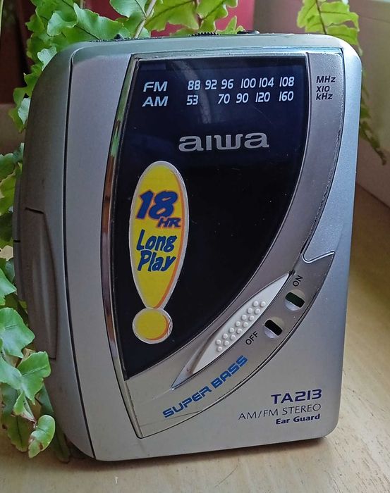 Walkman Aiwa TA213 z radiem Skoczów • OLX.pl