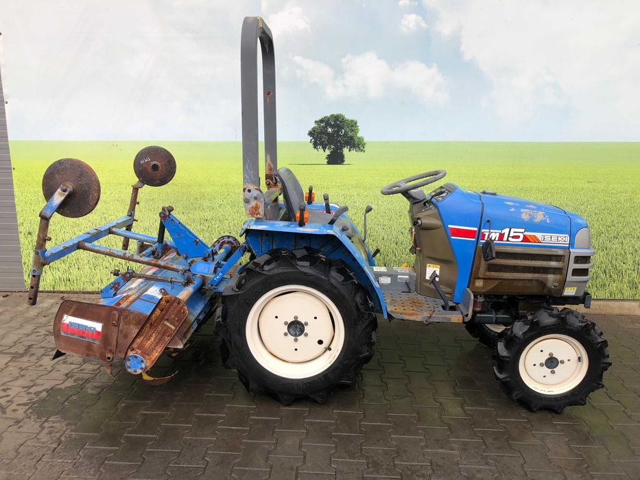 Traktorek Iseki TM15 z glebogryzarką 15KM 4x4 Wisznia Mała • OLX.pl