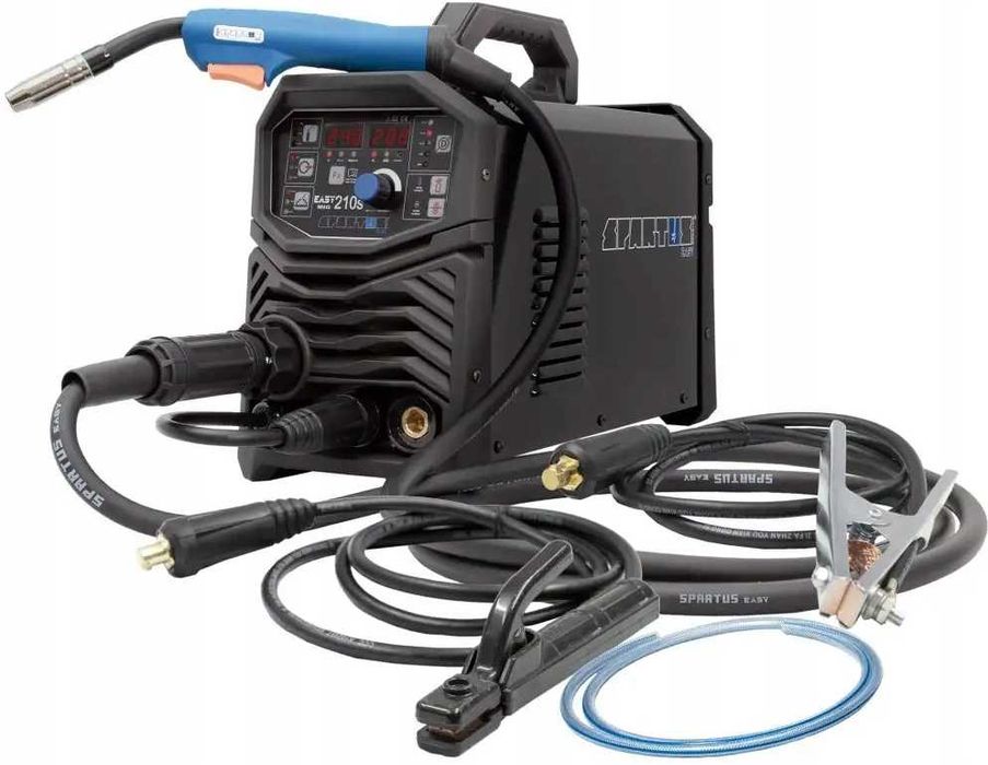 Spawarka Migomat Spartus Easy 210S 200A Zestaw Butla przyłbica Drut Radom • OLX.pl