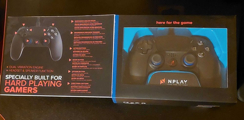 Comando Nplay PC/PS4/PS3 como novo Matosinhos E Leça Da Palmeira • OLX.pt