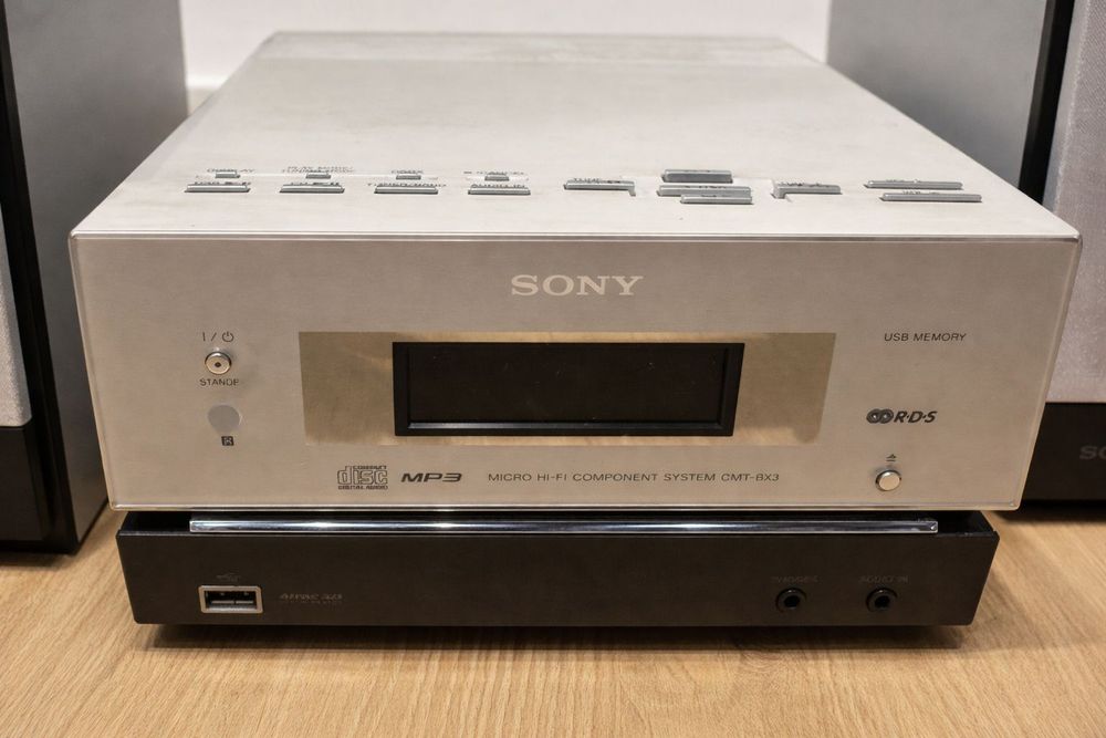Wieza Sony z kolumnami Sony Micro Hi-Fi System CMT-BX3 Tychy • OLX.pl